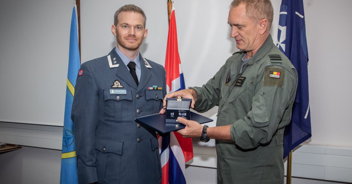 BFO-tillitsvalgt tildelt NATOs høyeste utmerkelse - Befalets ...